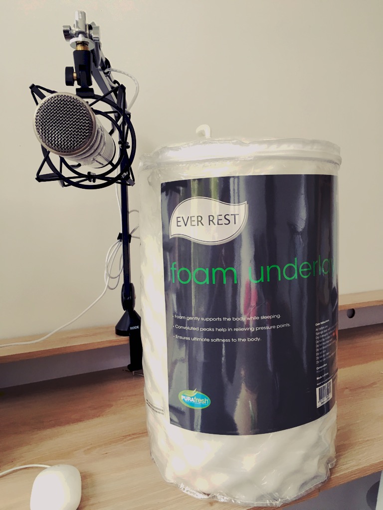 How to build a DIY voice over booth for under $30 | Rachel Corbett